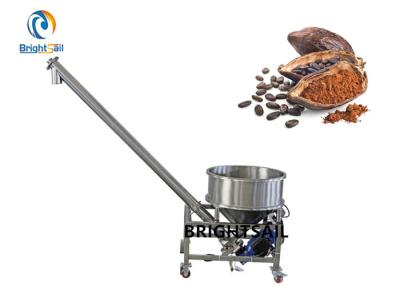 China BS Series Food Powder Screw Feeder - 2-20m³/h Capacity, SUS304 Stainless Steel, Custom Angles 1-5m Height for sale