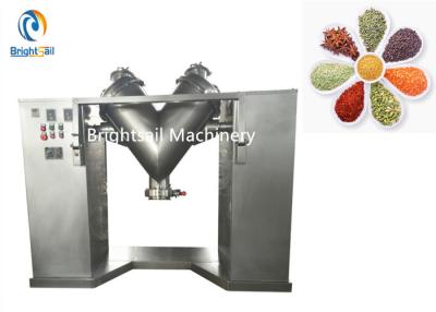 China Commercial V-Type Powder Mixer Machine 100L Stainless Steel Spice Blender for sale