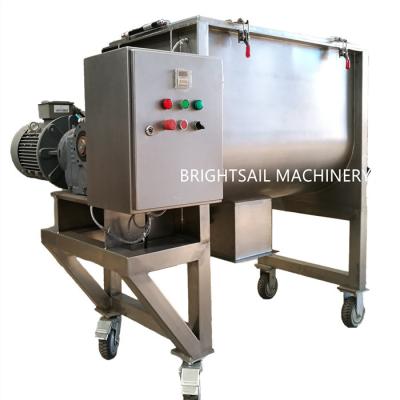 China BSR Industrial Ribbon Blender Machine for Dry Food Powder Mixing 60L to 12000L Capacity for sale