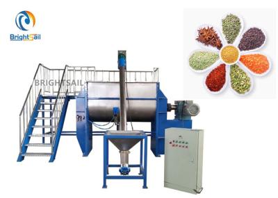 China Stainless Steel Dry Spice Powder Blender Ribbon Mixer 100L to 20000L for sale