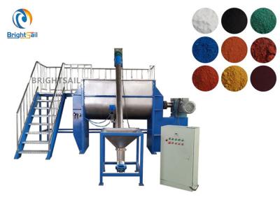 China Horizontal Ribbon Blender Mixer for Fertilizer Animal Feed Paint Pigment Powder 100L to 20000L for sale