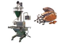 China Semi-Automatic Powder Filling Machine 10-5000g 220V for Food Grade Milk Cocoa Coffee Packaging for sale