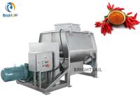 China Commercial Spice Powder Mixing Machine , No Gravity Paddle Mixer Machine for sale