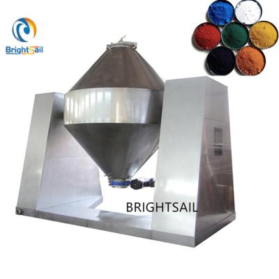 China Double Cone Blender Mixer Machine for Chemical Animal Food Powder 1.1-11kw 0.18-4.0m3 for sale