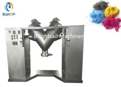 China Stainless Steel V Shape Powder Mixer 100L to 4000L for Fertilizer Pigment Chemical Blending for sale