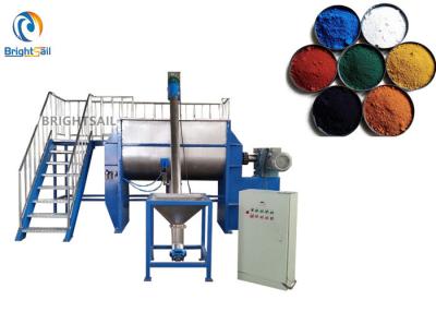 China BSR Industrial Ribbon Blender Mixer Machine 60L-12000L Capacity for Fertilizer Pigment Paint Powder Mixing for sale