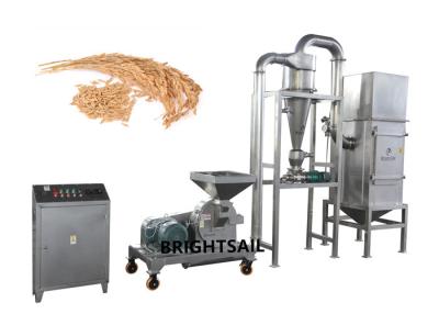 China BSG Grain Powder Machine 10-120 Mesh Grinder with 50-5000 kg/h Capacity for Rice Husk Wheat Bran Processing for sale
