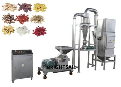 China Licorice Root Herbal Powder Machine Ginseng Chinese Herb Grinder Easy Operation for sale