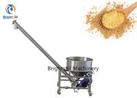 China BS Flexible Screw Conveyor Feeder System 1-20 m³/h Capacity for Powder & Seed Materials for sale