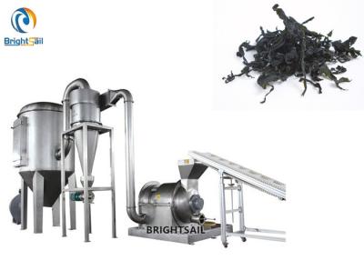 China Oyster Shell Fertilizer Powder Grinder Machine 22kW 100-200kg/h for Dried Seaweed Custom Voltage for sale