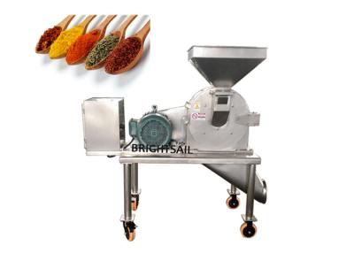 China BSU-60 Industrial Powder Grinding Machine 800 kg/h Capacity 22 kW Power for Dry Herb Leaf Processing for sale