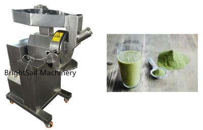 China 100kg / H Dry Moringa Leaf SS304 Powder Grinding Machine for sale