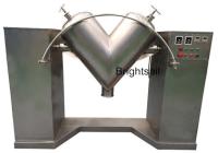 China V Shape Dry Spice Powder Mixer Machine 100L 1.1kw for Food Industry for sale