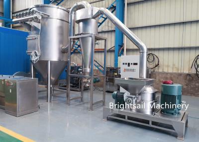 China BSP Ultra-Fine Powder Grinder Mill 500kg/h Capacity 75kw Motor for Icing Sugar & Food Processing for sale