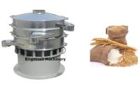 China Industrial Vibrating Screen Powder Sifter Machine 1000kg/H Capacity with 28 Micron Filtration and European Certification for sale