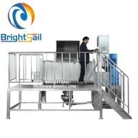 China Industrial Ribbon Blender Mixer 17RPM 2.2kw SUS304 Powder Mixing Machine for sale