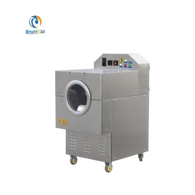 China 450kg/H SS316 Industrial Coffee Roaster with 4kW Electromagnetic Heating for Nuts and Grains for sale
