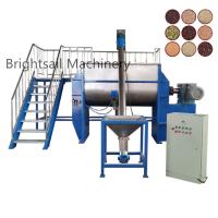 China 75kW 20000L Carbon Steel Ribbon Blender - Industrial Powder Mixer with 17 RPM Speed for sale