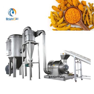 China Turmeric Pulverizer Grinder 22kw Spice Powder Machine for sale