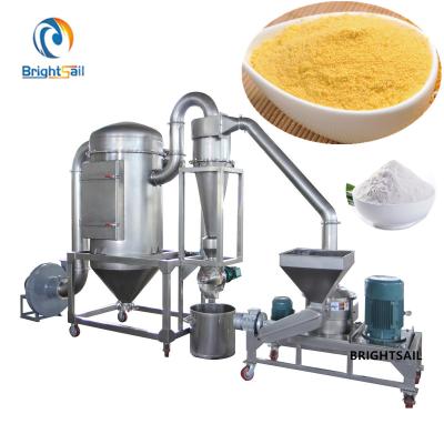 China 11-75kw Teff Compact Flour Milling Machine 60-2500 Mesh Industrial Grinder for sale