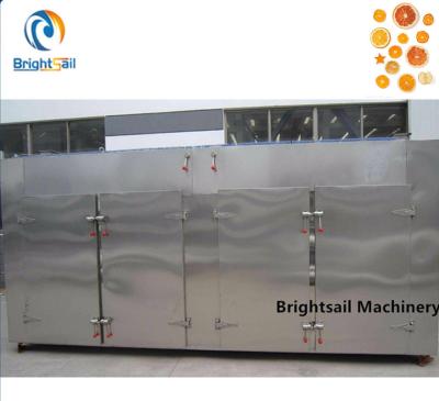 China SS304 Industrial Hot Air Dryer 0.45kw 60kg Batch Food Drying Machine for sale