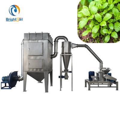 China 20kg/H Production SS304 11kw Herbal Powder Machine for sale