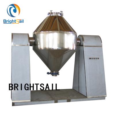 China 2000L Double Cone SS304 Rotating Drum Dryer with 3-13 RPM Speed and 1500L Capacity Options for sale