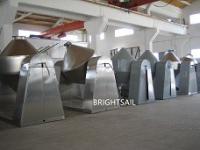 China Stainless Steel 304 Rotary Cone Vacuum Dryer 20kg Capacity 0.3MPa Jacket for sale