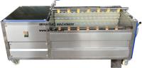 China BSMG 3kW Industrial Potato Peeler Machine with 1000-18000mm Length and 60-140kg Batch Capacity for sale