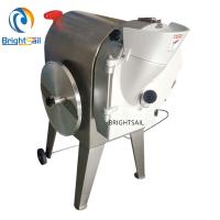 China 200-1000kg/H Capacity 1.5kw Vegetable Slicer Machine for sale