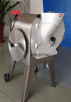 China 200-1000kg/h Stainless Steel Vegetable Slicer Dicer Machine 1.5kW 70kg Industrial Food Processor for sale