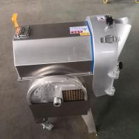 China SS304 1.5kW Vegetable Slicer and Dicing Machine 600x500x900mm with 200-1000kg/h Capacity for sale