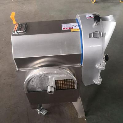 China SS304 1.5kW Vegetable Slicer and Dicing Machine 600x500x900mm with 200-1000kg/h Capacity for sale