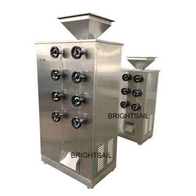 China 350 - 1400kg Weight 200 - 500kg/H Maximum Yield Peanut Crusher Machine for sale