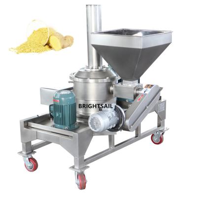 China Industrial Ginger Powder Processing Machine 1800kg Per Hour 60-2500 Mesh Fineness for sale