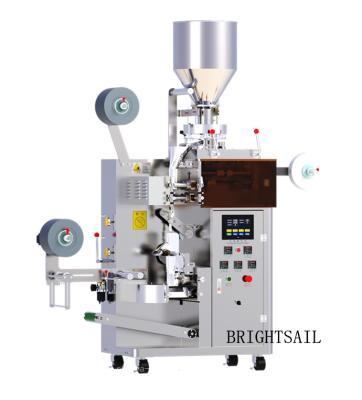 China Rose Tea Bags Filling Packing Machine Trilateral Sealing PLC Control for sale