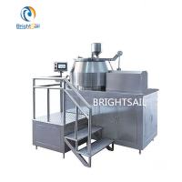 China 15 KW Horizontal Cylinder High Speed Mixing Granulator GMP Standard for sale