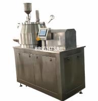 China PLC Controlled High Efficiency Mixing Granulator 7-14 Mins Per Batch 50-600L for sale