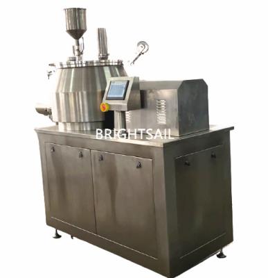 China PLC Controlled High Efficiency Mixing Granulator 7-14 Mins Per Batch 50-600L for sale
