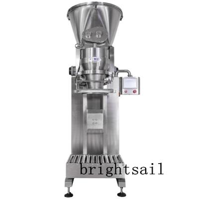 China 5-50kg Double Auger Semi-Auto Powder Filling Machine BSPM-A100 Weighing Accuracy 1‰ for sale