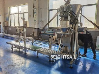 China 5-50kg Auger Weighing 150L Hopper Curry Powder Packing Machine BSPM-A100 for sale