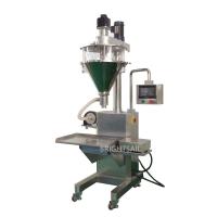 China Semi Auto Auger Powder Filling Machine 10-5000g for Manioc Flour Stainless Steel for sale