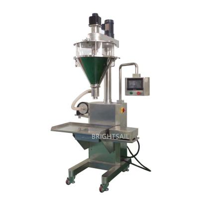 China Semi Auto Auger Powder Filling Machine 10-5000g for Manioc Flour Stainless Steel for sale