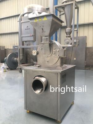 China Stainless Steel Rice Husk Crushing Mill 20-120 Mesh Grinding Fineness 20-150kg/h Capacity for sale