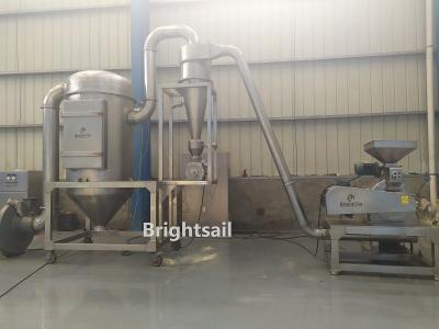 China 60 To 700kg/H Two Grinding Discs 15mm Powder Milling Machine for sale