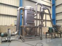 China 60-2500 Mesh Liquorice Powder Grinder Machine 20-1800 kg/h Capacity Air Classifier Mill for sale