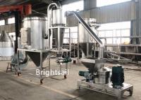 China Porang Flour Grinder Machine 1800kg/H 60-2500 Mesh No Screen Air Classifier Mill for sale