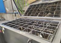 China Phosphate Powder & MSG Ribbon Mixer — Stainless Steel Horizontal Powder Blending Machine for sale