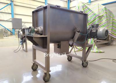 China Horizontal Ribbon Mixer 60 to 12000L Food Powder Mixing Machine 90kw for sale