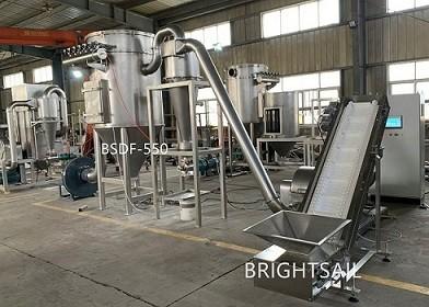 China BSDF Oyster Shell Crushing Machine 100-1300 kg/h Capacity with 22-75 kW Motor Power for sale